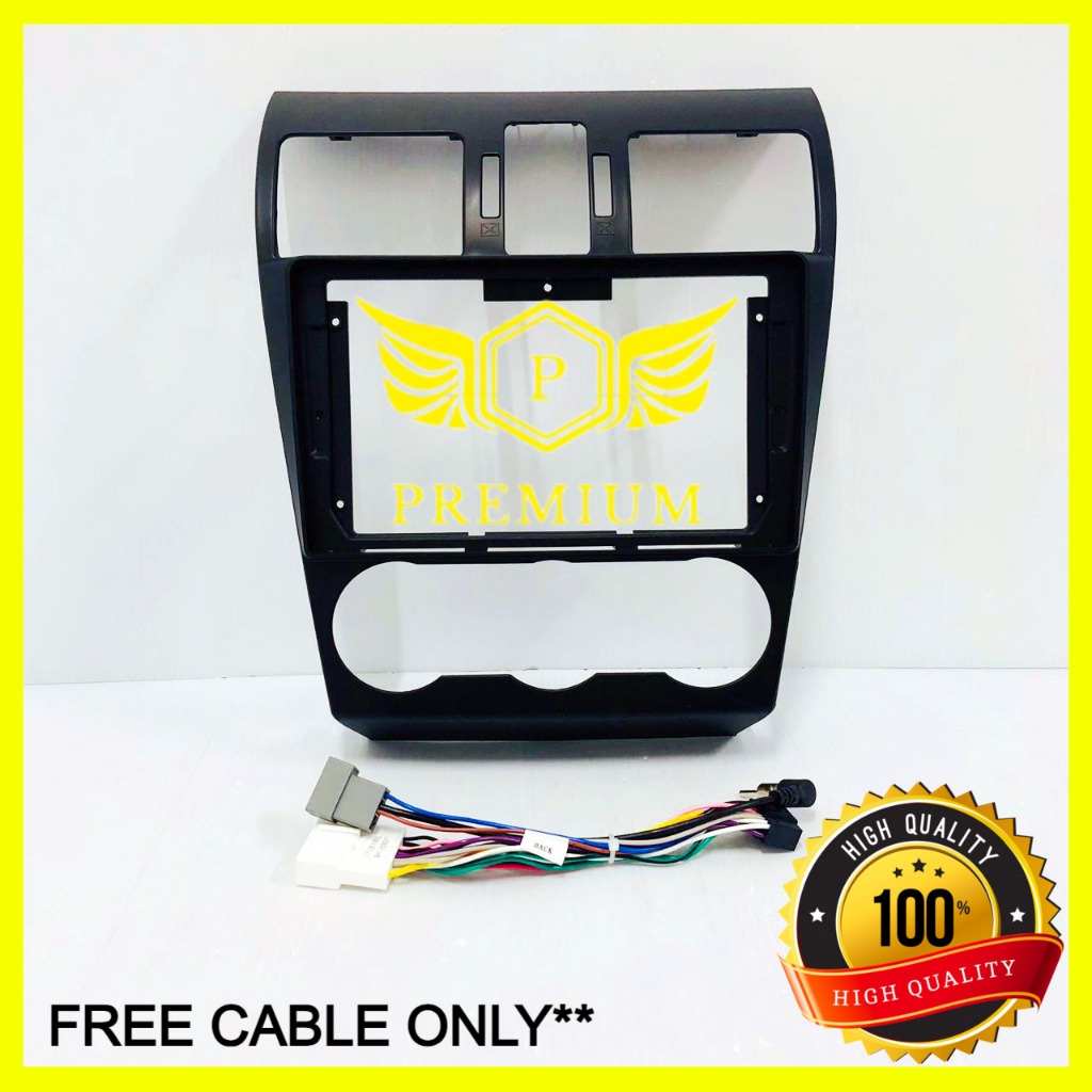 SUBARU FORESTER/ XV 2013-2019 9INCH ANDROID CASING (FREE CABLE+6PCS ...