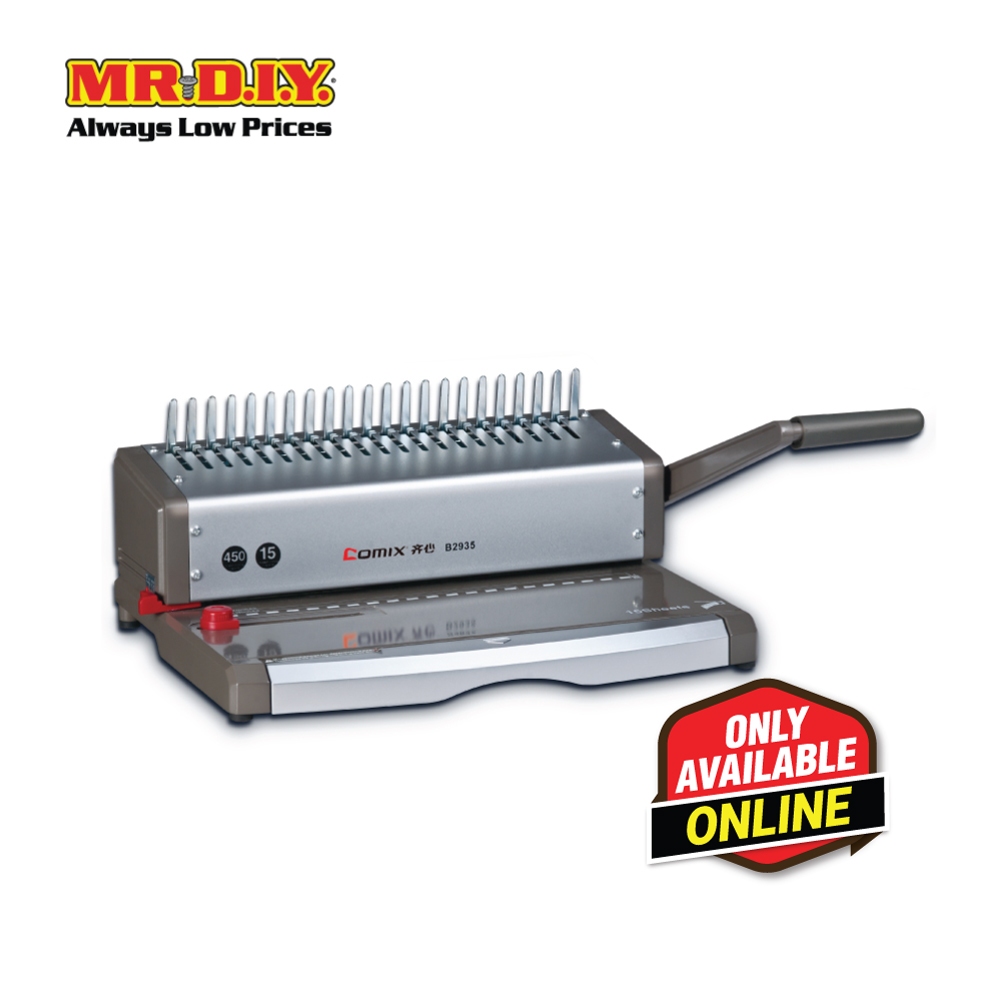 COMIX A4 Heavy Duty Comb Binding Machine (Punch 15 Sheets) | Shopee ...