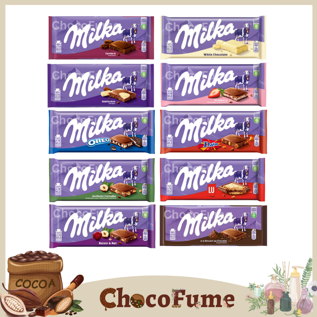 Milka Chocolate Bar 100g | Shopee Malaysia
