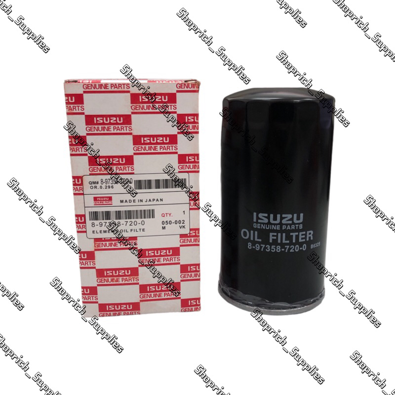 (8973587200) ISUZU OIL FILTER D-MAX 3.0 2005-2018 (LONG) | Shopee Malaysia