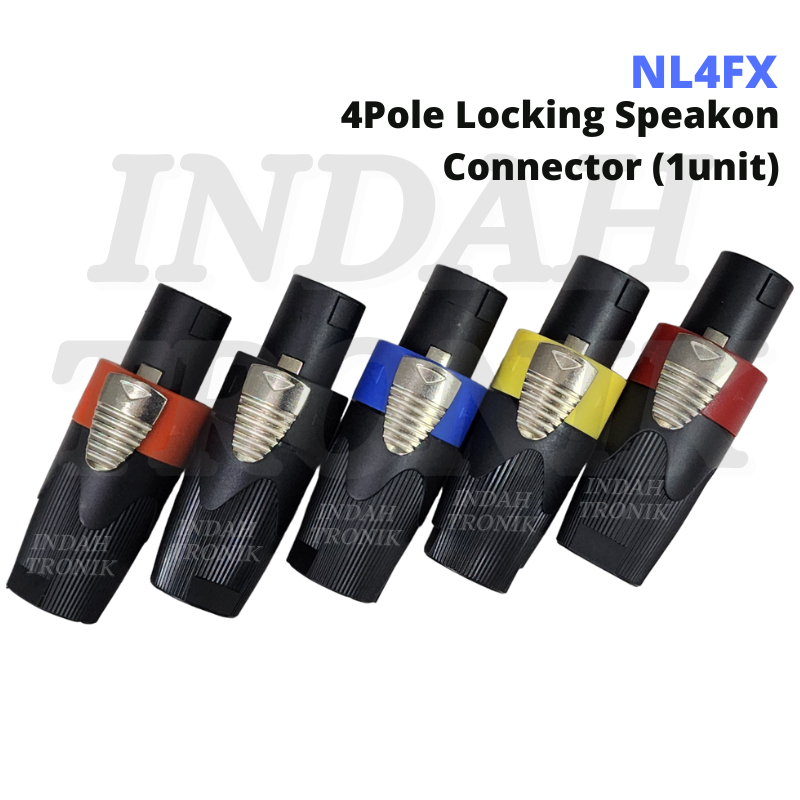 1 Unit Speakon NL4FX 4-Pin Professional Speaker Connector speakon ...
