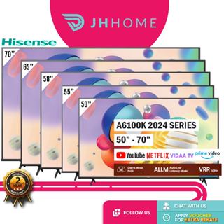 Hisense A6100K Series 4K UHD Smart TV (70") 70A6100K (50") 50A6100K (55 ...