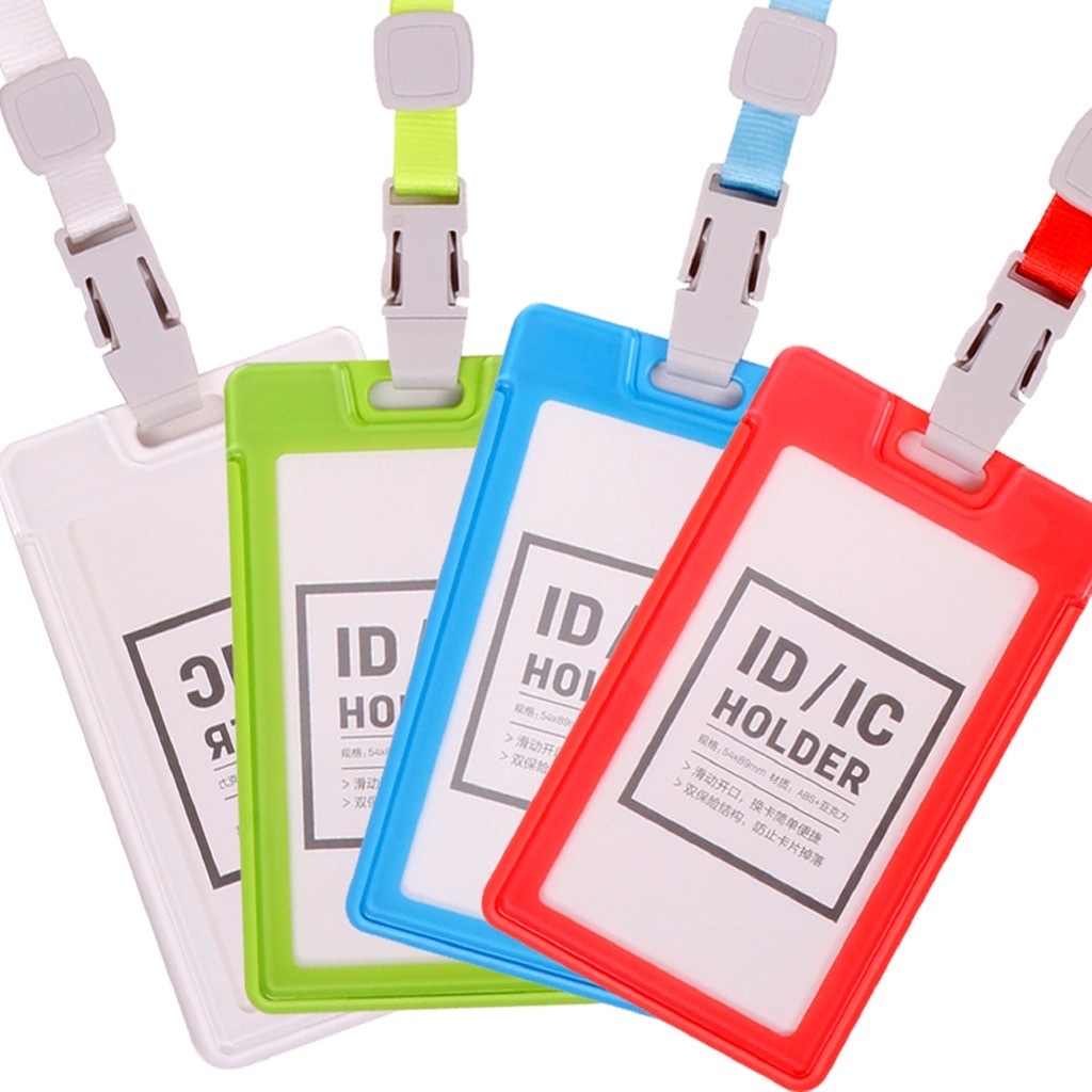 Deli / CBE ID Card Holder + Lanyard Set | Shopee Malaysia