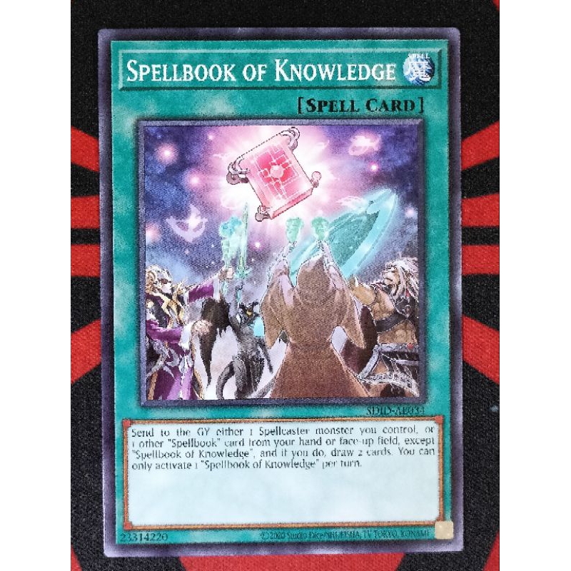 YUGIOH KONAMI SDID-AE034 Spellbook of Knowledge (Common) | Shopee Malaysia