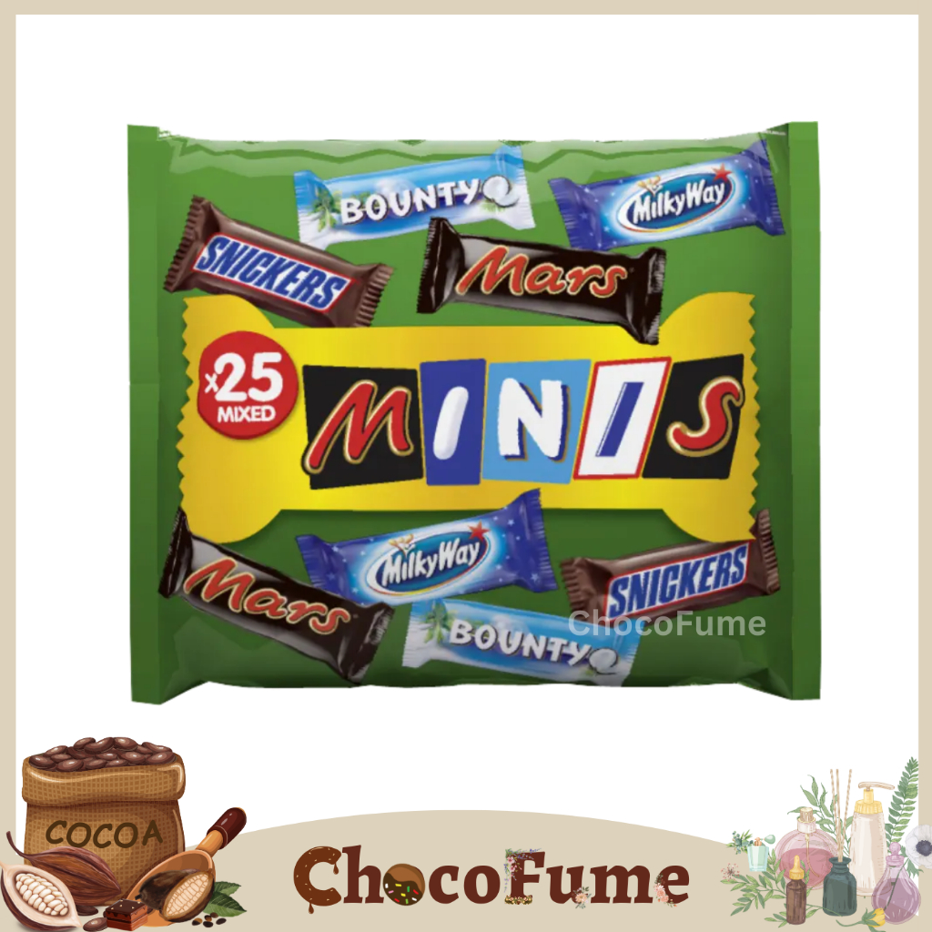 Minis Mixed Mars/ Snickers/ Bounty/ MilkyWay Funsize 500g | Shopee Malaysia