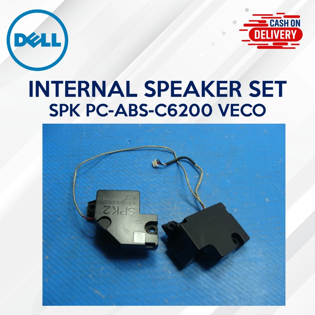 Used Genuine Internal Speaker Set PC-ABS-C6200 SPK1 SPK2 VECO Dell ...