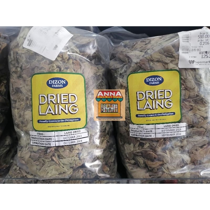 DIZON FARMS GRAMS DRIED TARO LAING GABI LEAVES | Shopee Malaysia