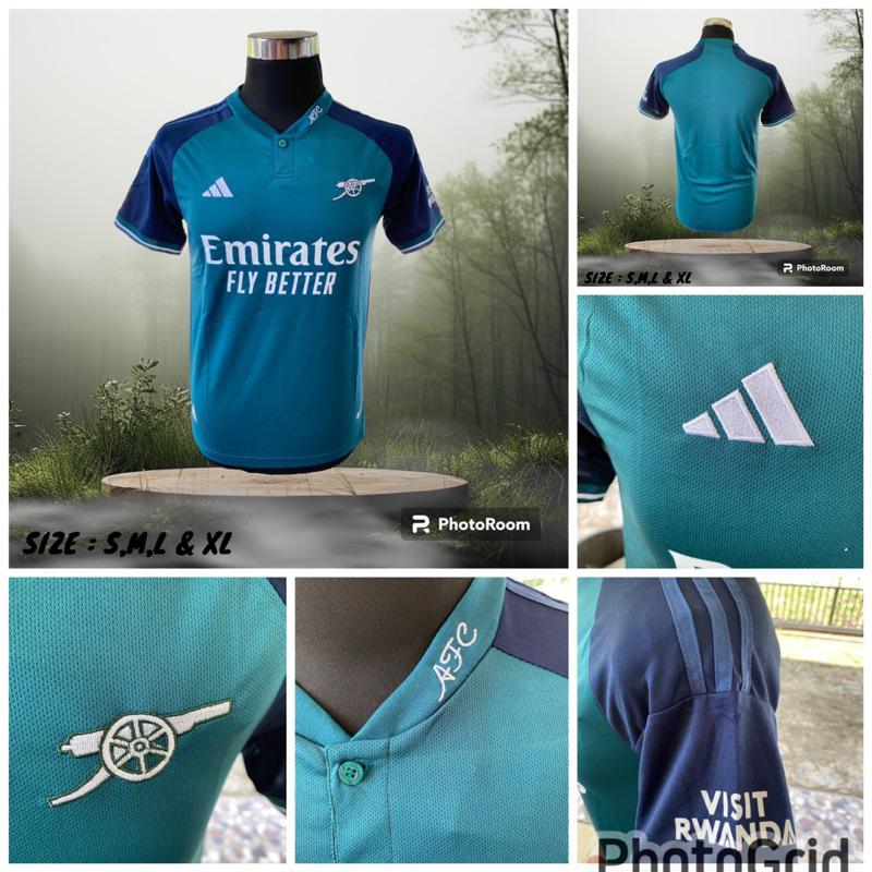JERSI ARSENAL TERBARU 2023/24 | Shopee Malaysia