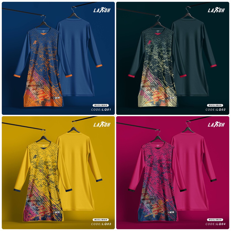 🔥HOT DESIGN LAKOH BRAND🔥JERSI MUSLIMAH / JERSI PEREMPUAN / JERSI SUKAN ...