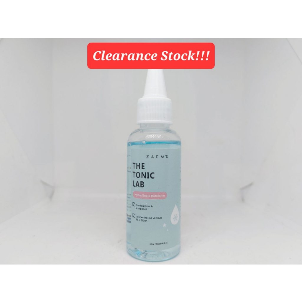 Hydra scalp refresher The Tonic Lab by ZAEM's TONIC LAB SERUM RAMBUT ...