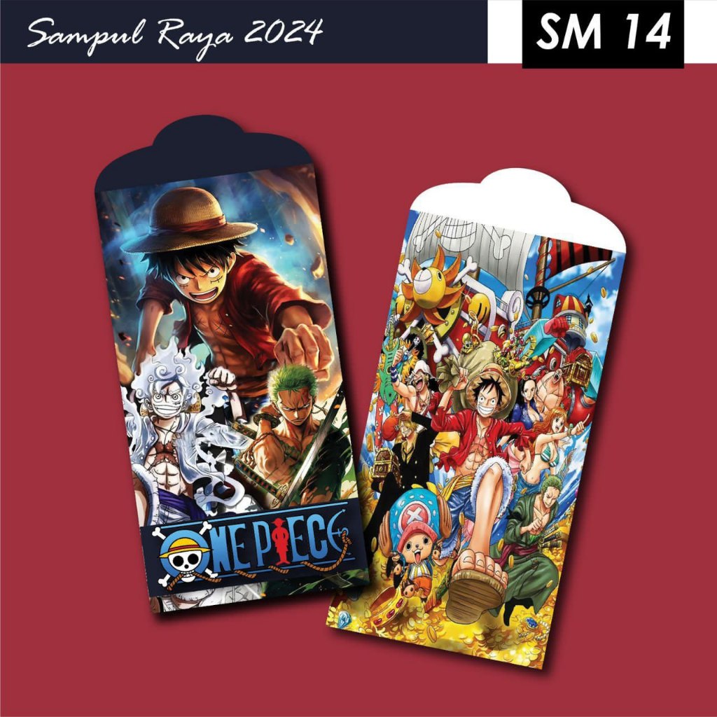 🔥 READY STOCK 🔥 SAMPUL RAYA ONE PIECE SAMPUL RAYA VIRAL SAMPUL DUIT ...