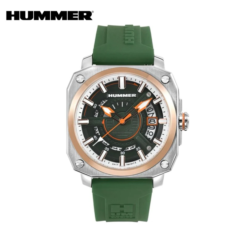Hummer Watch 💯(Ori) HM1017-1692 Men with Silicone Strap / Men Watch ...