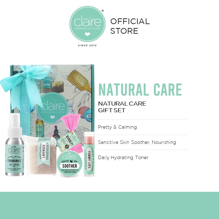 Claire Organics Natural Care Gift Set | Shopee Malaysia