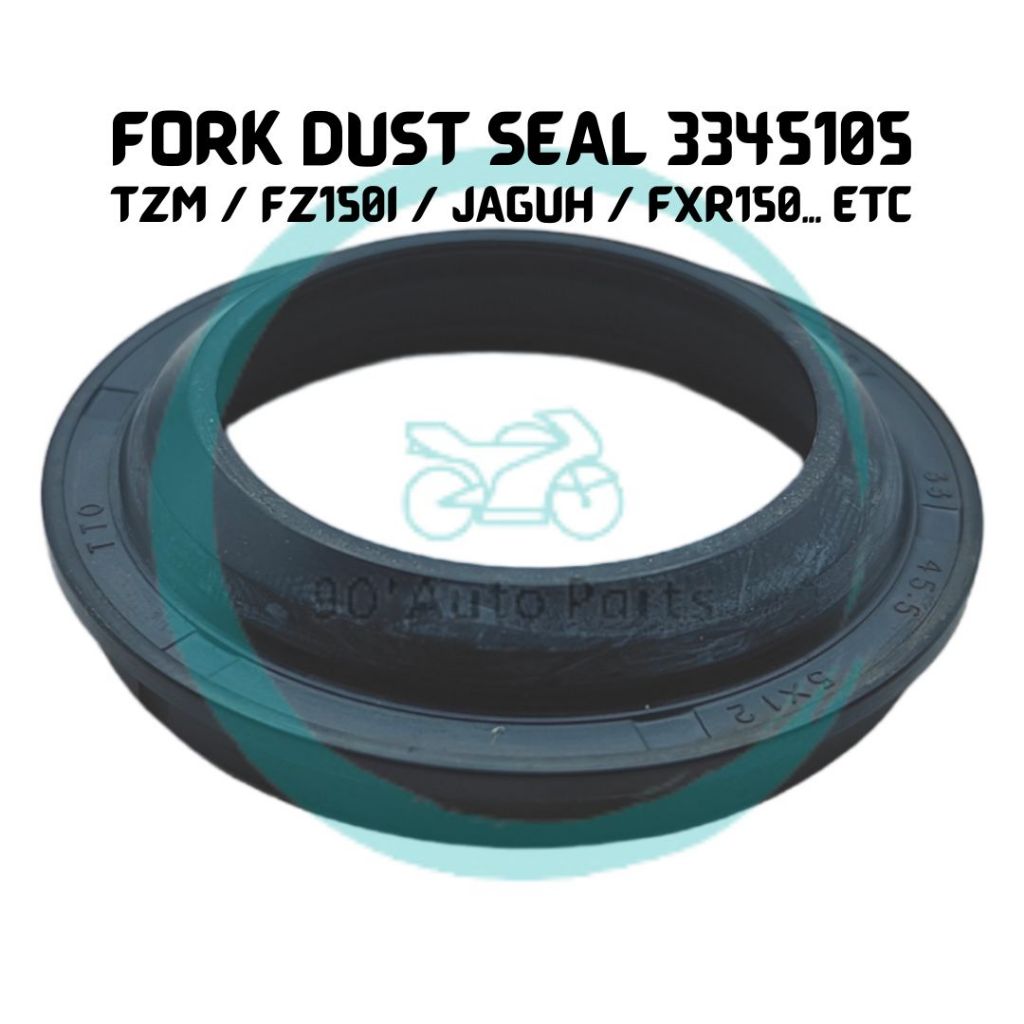 FORK DUST SEAL FORK DUCT SEAL FORK OIL SEAL COVER CAP YAMAHA MOTOR ...