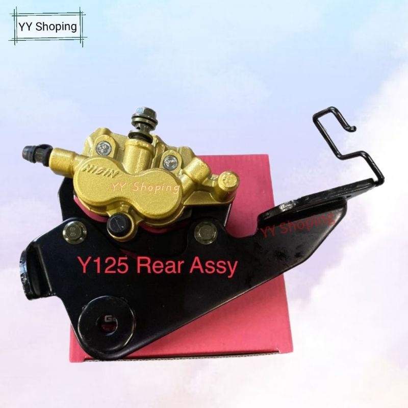 Y125ZR REAR CALIPER SIAP BRACKET Y125 BRAKE BELAKANG BREAK REAR BLKG ...