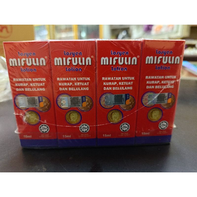 [3 kotak Rm11.80] Mifulin Lotion ( Rawatan untuk Ketuat,Kurap,Belulang ...