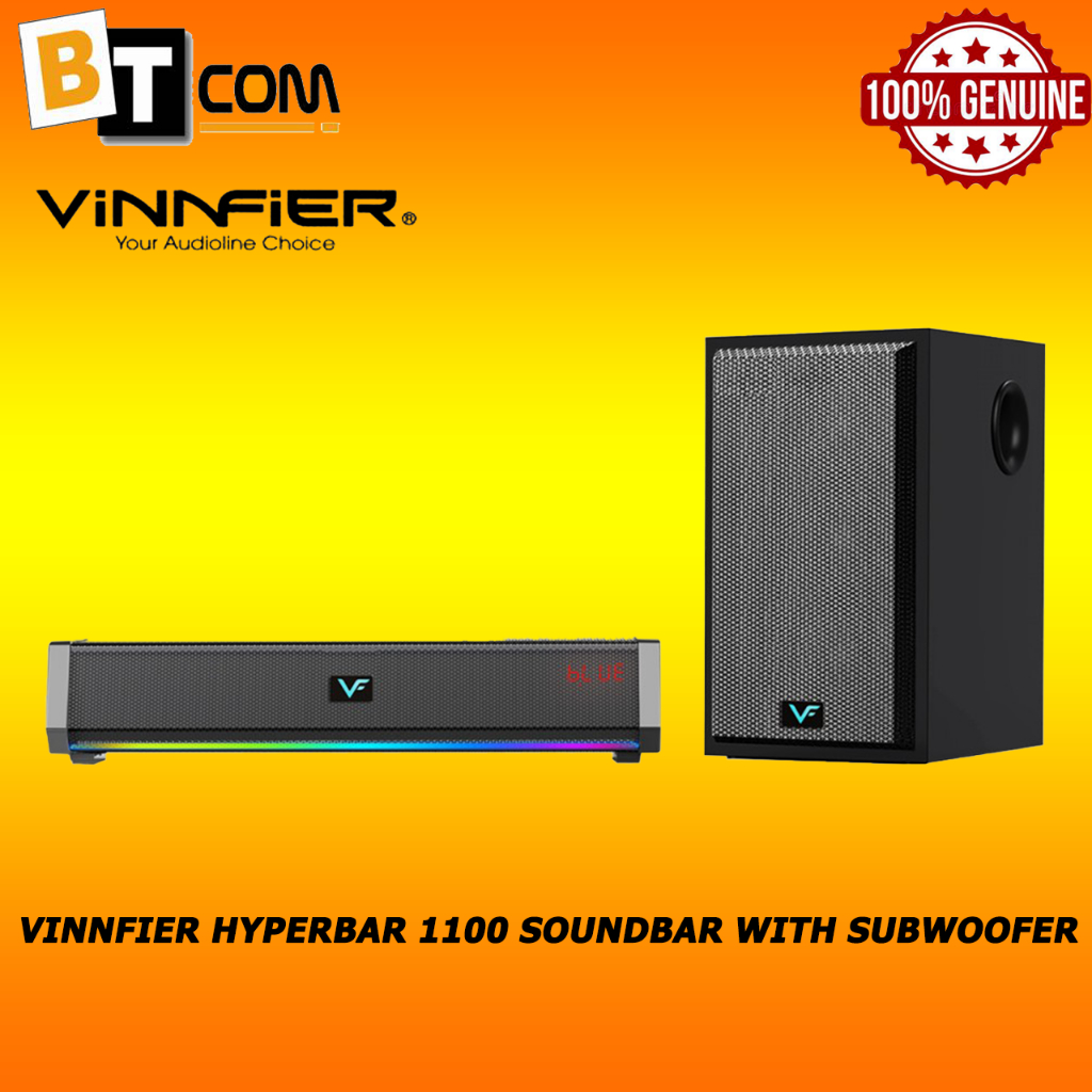 Vinnfier Hyperbar 1100 Soundbar with Subwoofer | Shopee Malaysia