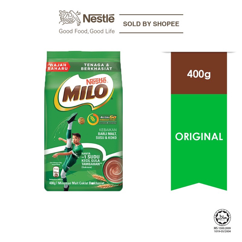 NESTLE MILO Activ-Go (400g) | Shopee Malaysia