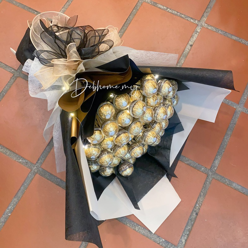 ferrero rocher bouquet 50pcs | Shopee Malaysia