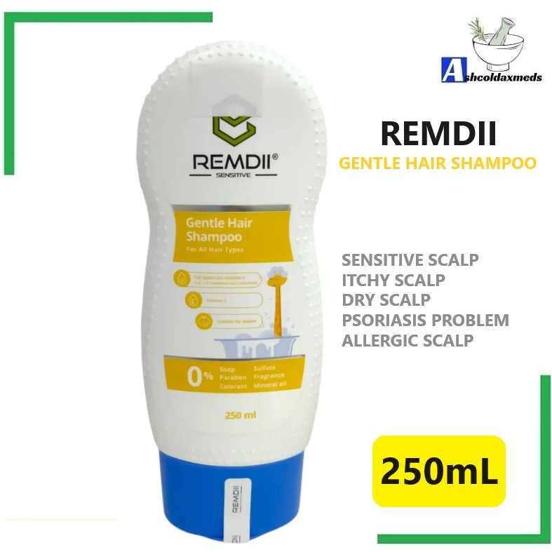 Remdii Sensitive Gentle Hair Shampoo 250g | Shopee Malaysia