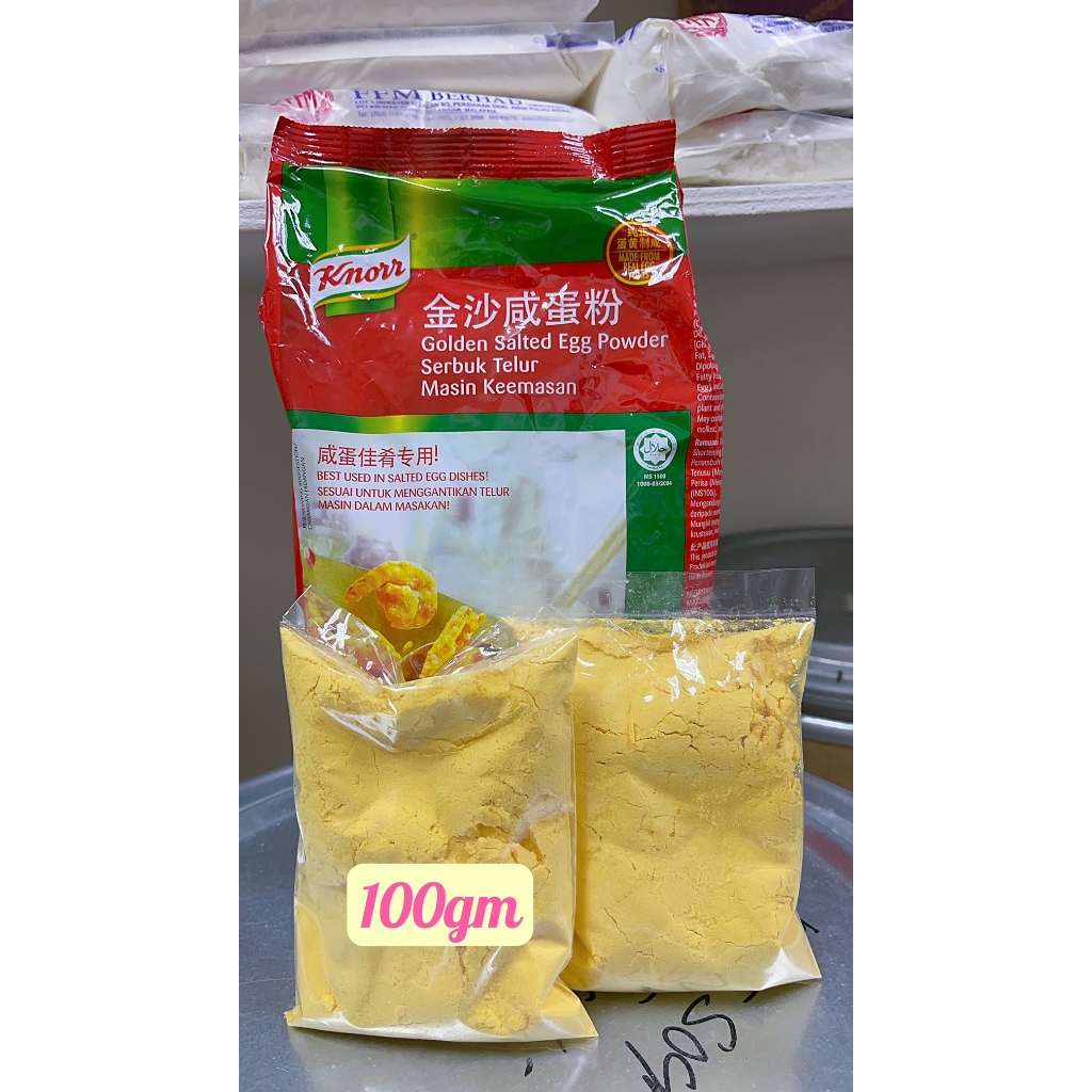 Knorr Golden Salted Egg Powder / Serbuk Telur Masin Keemasan Knorr ...