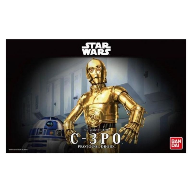 Bandai Star Wars 1/12 C-3PO - Protocol Droid model kit | Shopee Malaysia