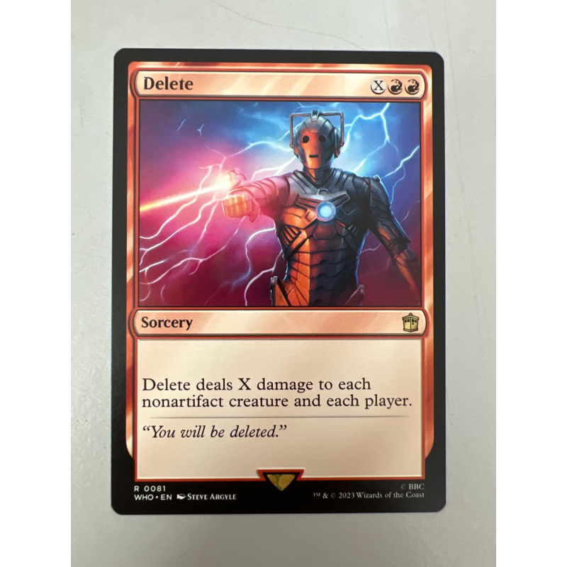 Magic The Gathering Delete (WHO) | Shopee Malaysia