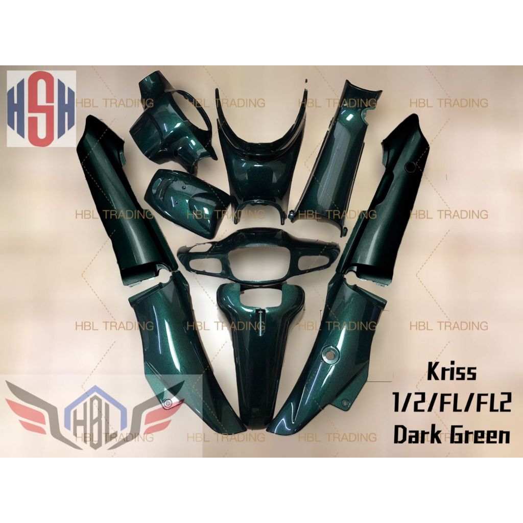 Modenas Kriss 100 Kriss110 1 2 FL Body Cover Set Color Parts Kriss100 ...