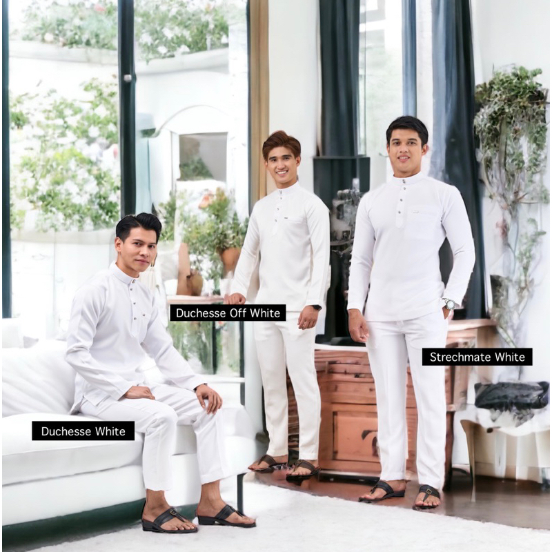 BAJU MELAYU PUTIH NIKAH KEEK COLLECTION | Shopee Malaysia