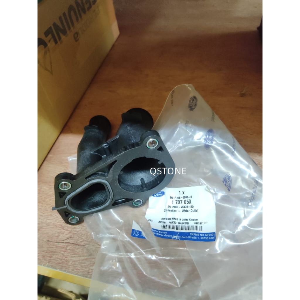 FORD FIESTA 1.4 1.5 1.6/ ECOSPORT 1.5 -ORIGINAL TOP THERMOSTAT HOUSING CAP WITH O-RING - BE8Z-85 ...