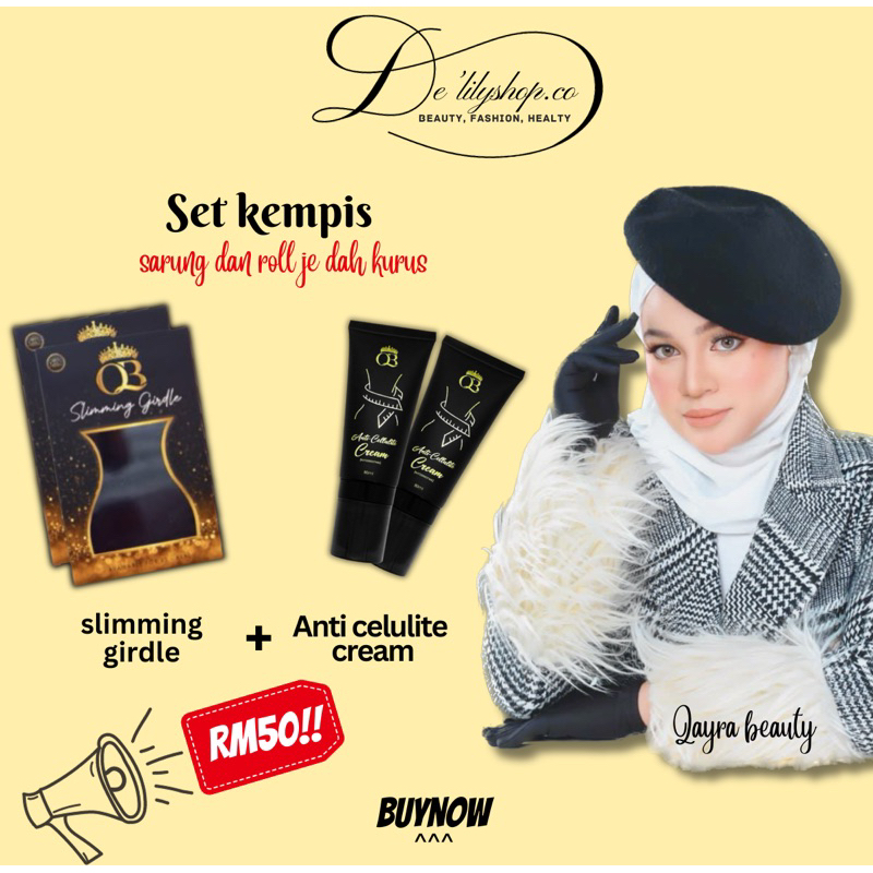 SLIMMING GIRDLE & ACC ( SET COMBO ) | Shopee Malaysia