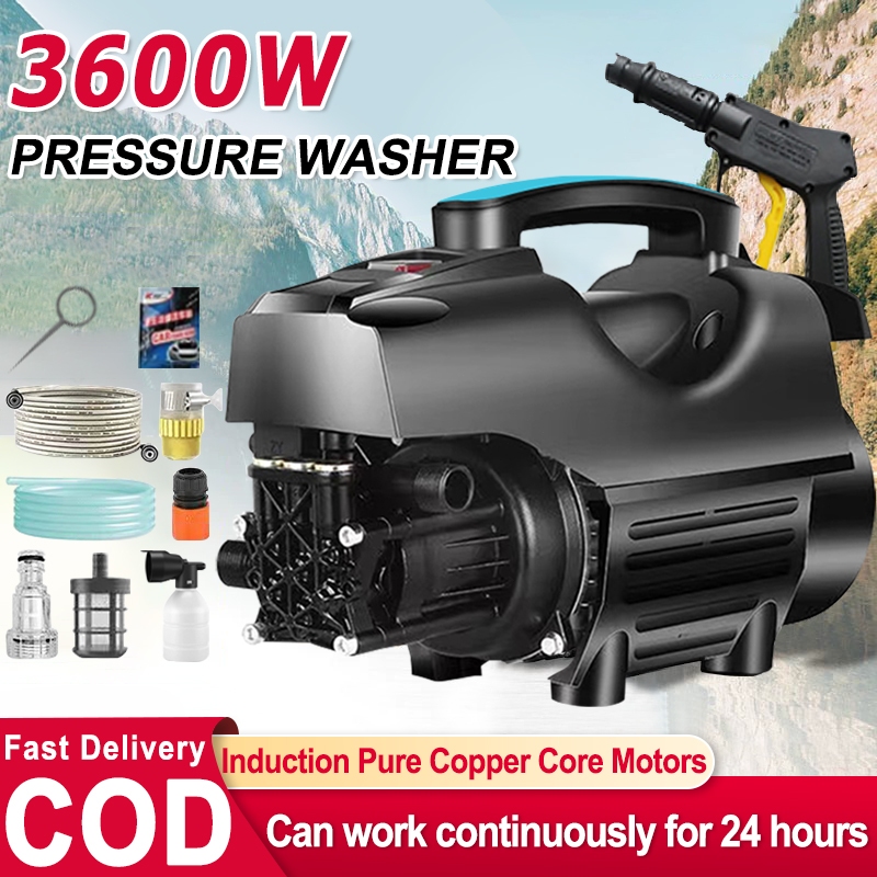 3600W High Pressure Water Jet Car Wash Home Cleaner Spray Car Washer Automatic Water Jet mesin ...