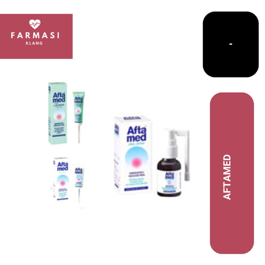 AFTA MED ORAL GEL/ORAL SPRAY AFTAMED | Shopee Malaysia
