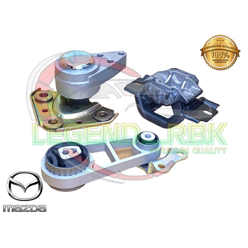 (3PCS) MAZDA-2 MAZDA2 OLD ENGINE MOUNTING SET (PREMIUM QUALITY ...