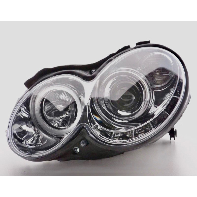 Mercedes Benz CLK W209 2004 2005 2006 2007 2008 2009 front projector ...