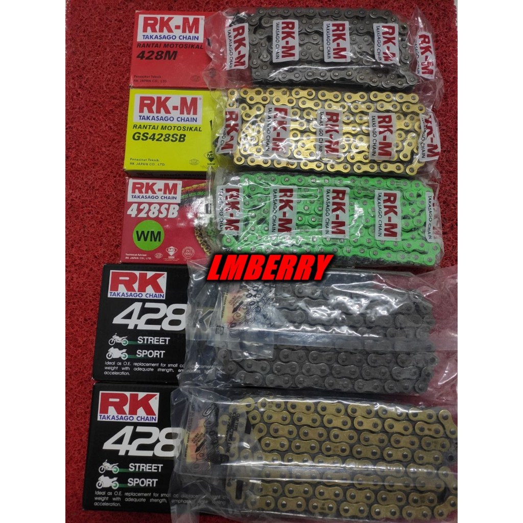 ORIGINAL RKM RS150 SPROCKET SET WITH CHAIN sprocket Rs150 special ...