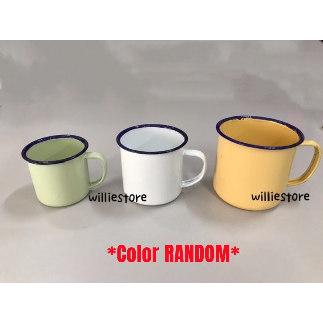 Enamel Cups Traditional Nostalgic Vintage Mug NO COVER / Enamel Mug NO ...