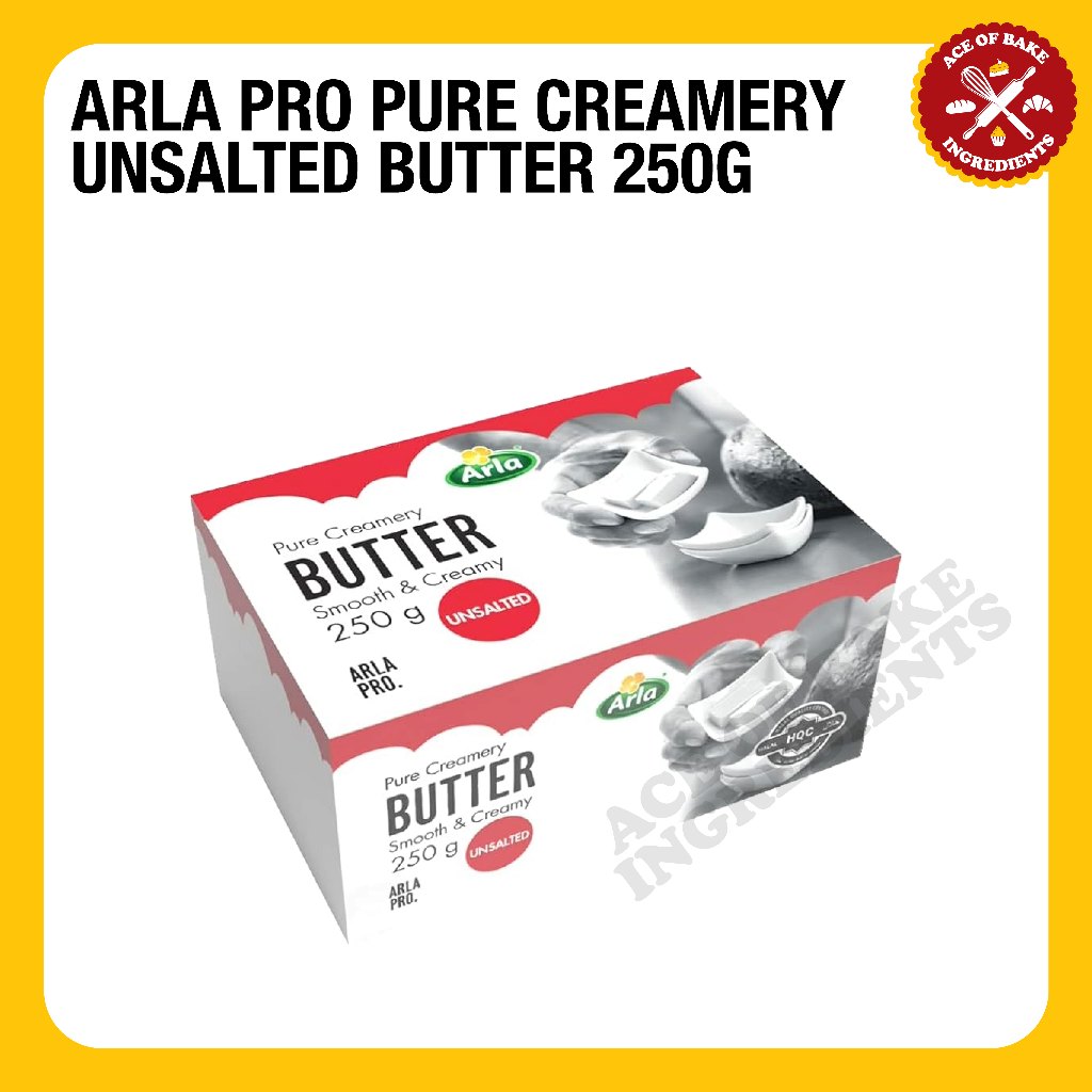 Arla Pro® Pure Creamery Salted / Unsalted Butter 250g | Shopee Malaysia