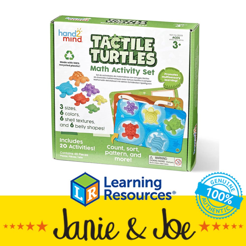 Learning Resources Tactile Turtles Math Activity Set by hand2mind ...