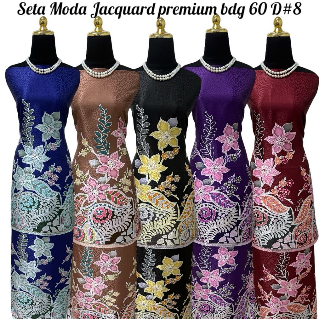 (B) KAIN RAYA JACQUARD BATIK BDG 60(3.5meter) | Shopee Malaysia