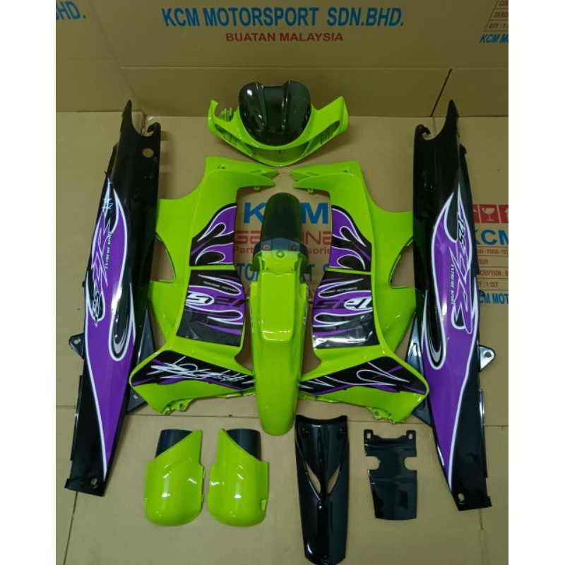 COVERSET 125Z, 125ZR API ( SIAP TAMPAL STICKER) | Shopee Malaysia