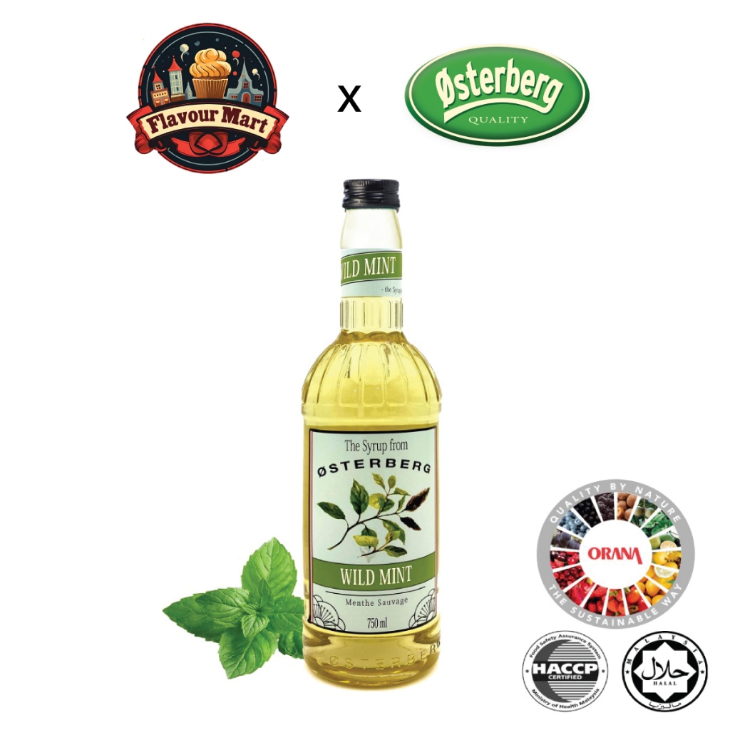 Osterberg Wild Mint Syrup 750ml 🔥READY STOCK🔥 | Shopee Malaysia