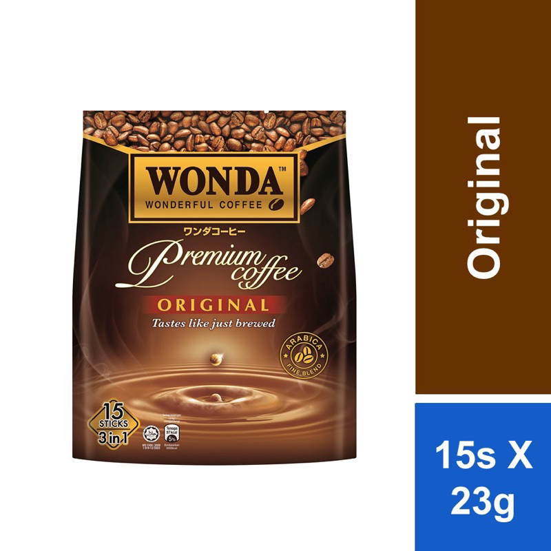 Wonda 3 in 1 Original 23g x 15s | Shopee Malaysia