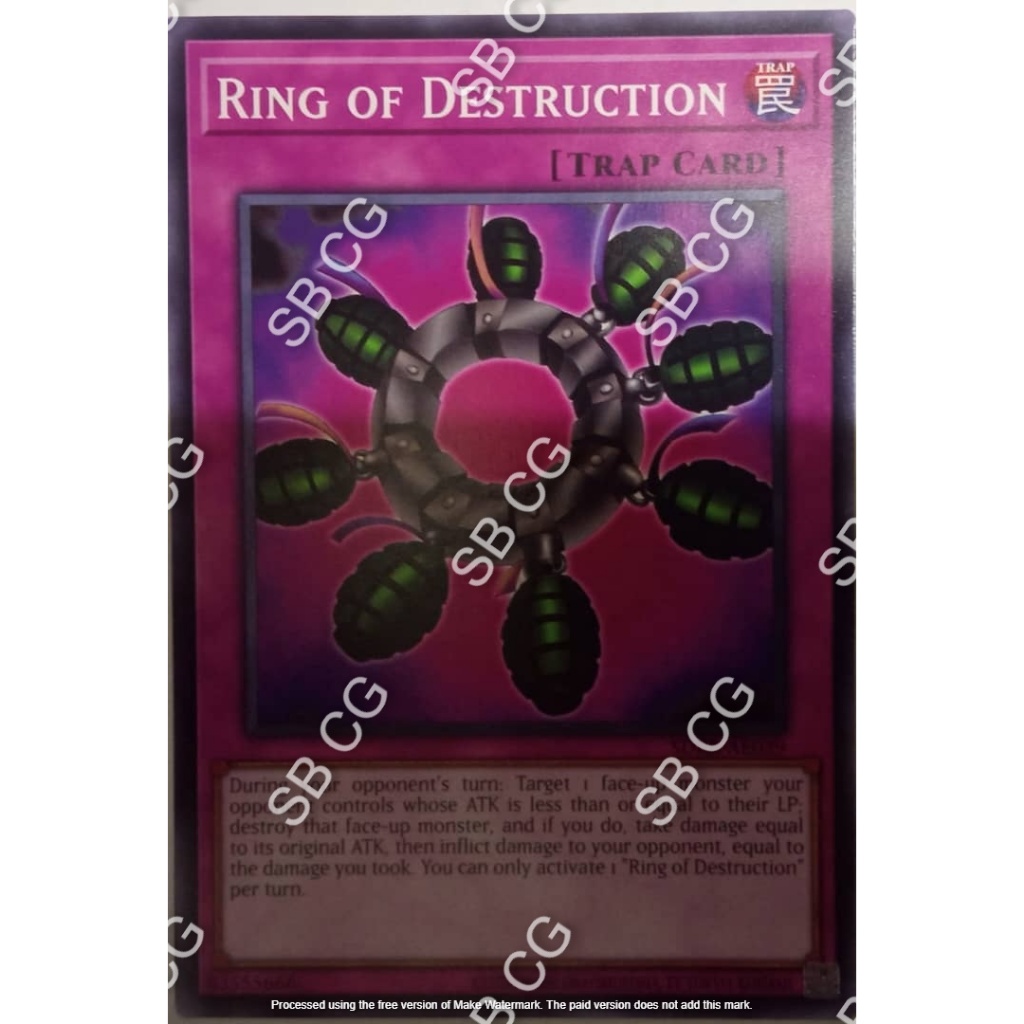 Asia English "Ring of Destruction" ( SDRB-AE039 ) | Shopee Malaysia
