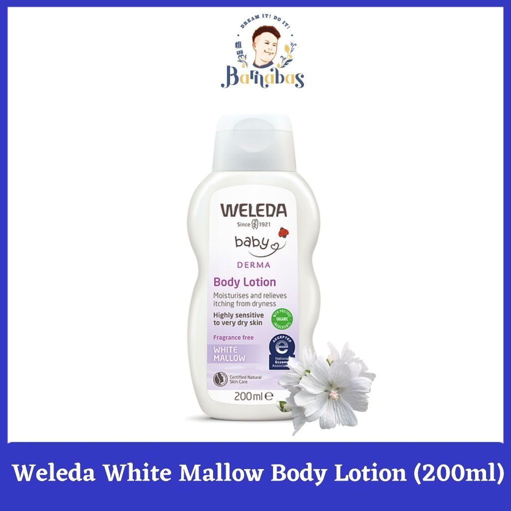 Weleda White Mallow Body Lotion (200ml) | Shopee Malaysia