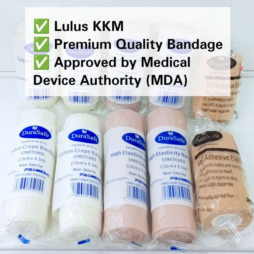 [LULUS KKM] Premium Quality Elastic Bandage (Medical Grade) | Shopee ...