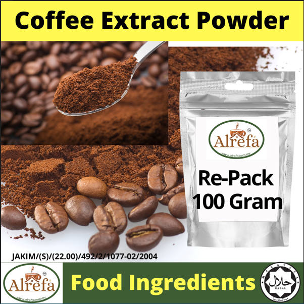 Robusta Instant Coffee Extract Powder 100 Gram | Shopee Malaysia