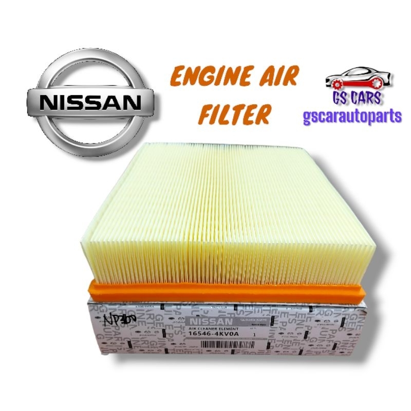Nissan Engine Air Filter Navara Np300 2.5 D23 2014-2024 16546-4KV0A ...