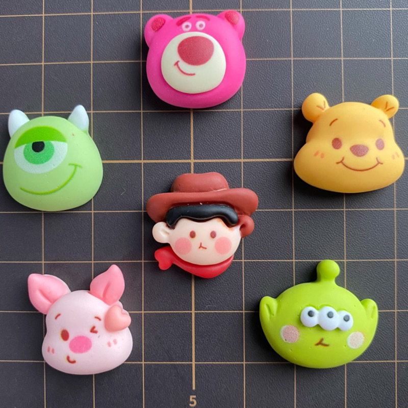 Diy resin accessories Cute cartoon Pooh alien woody lotso resin charms ...