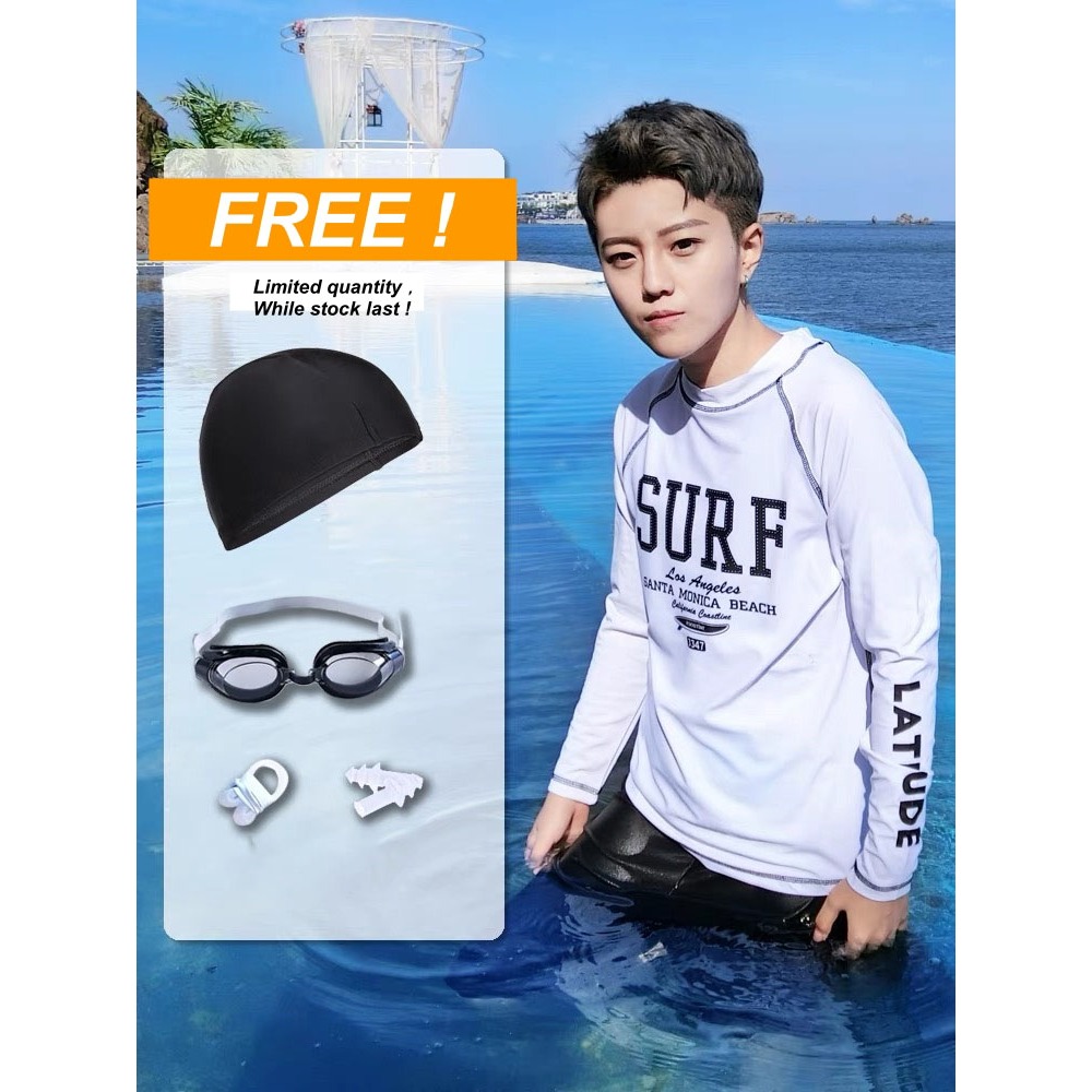 003 Swimsuit binder diving binder for tomboy pengkid corset 泳衣束胸 ...